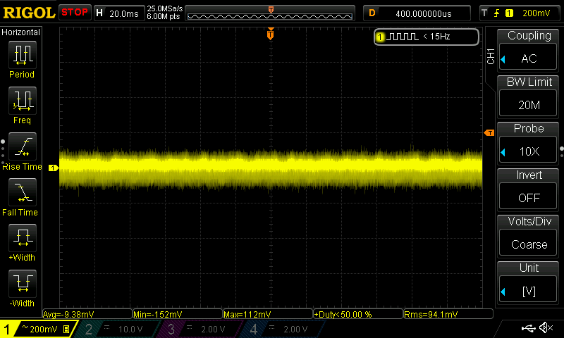 DCF77 reception interference due to pulse power supply operation