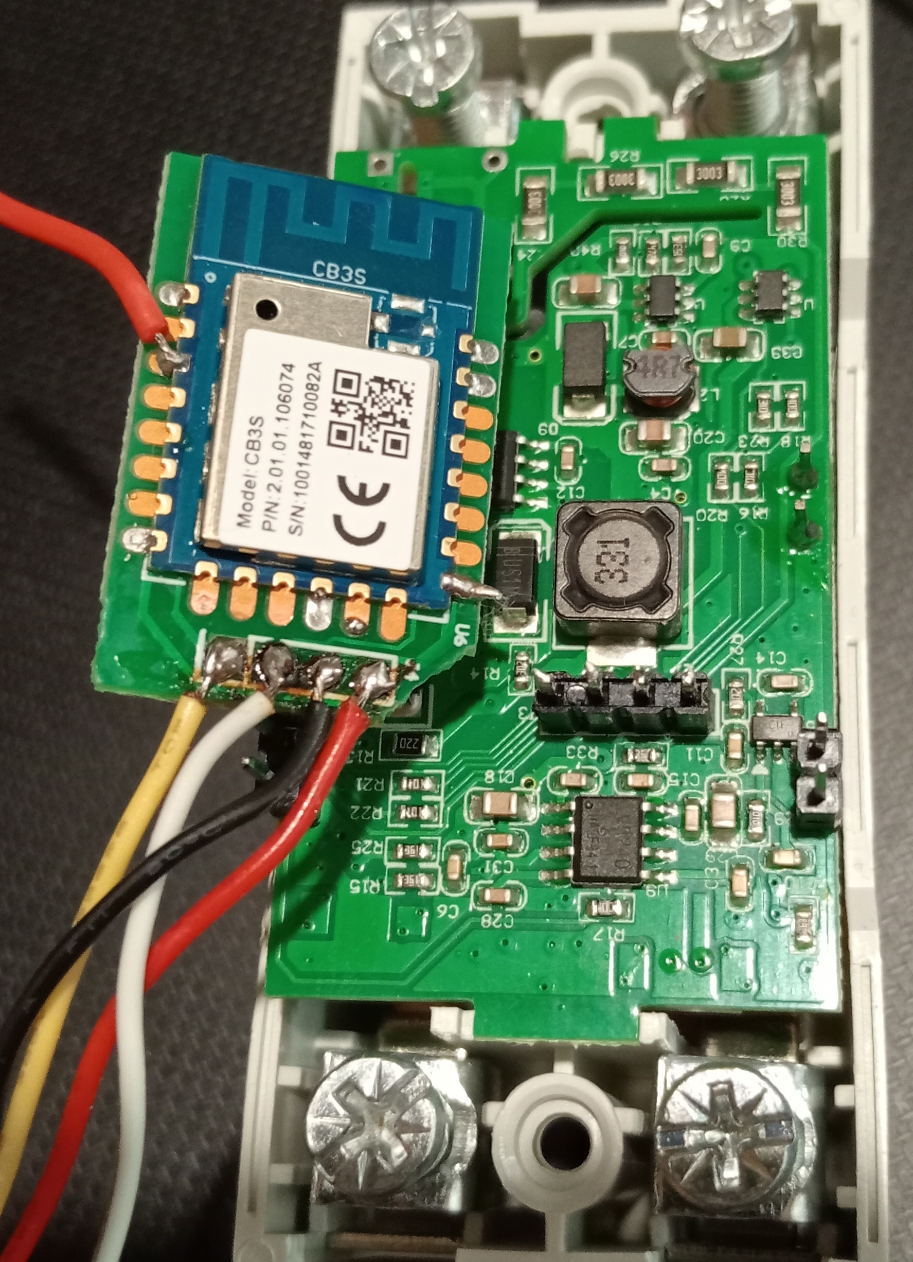 How does CB3S UART module communicate with CMS32L051 MCU in Noname ...