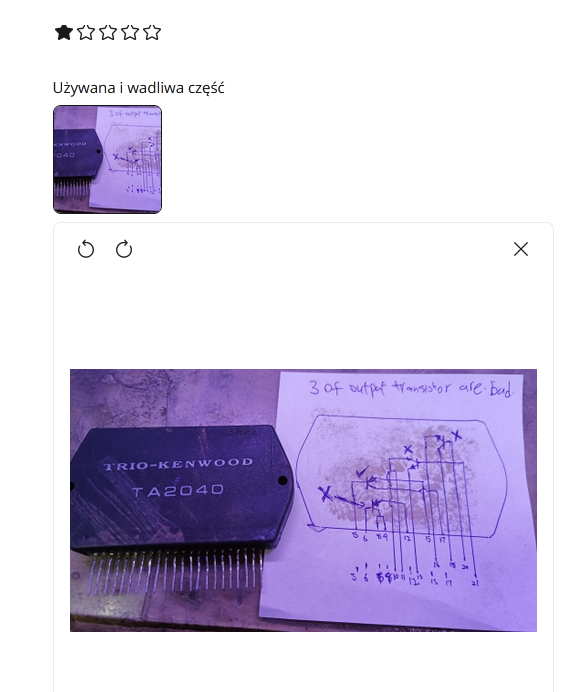 [Kupię] Kupię końcówkę mocy TA2040 i układ TA2030 - elektroda.pl