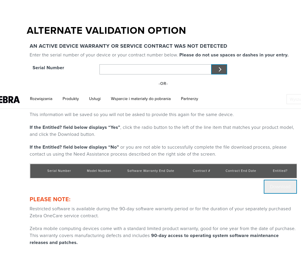 Workabout PRO 4 - Szukam oprogramowania Windows CE 6.0/6.5 do inwentaryzacji