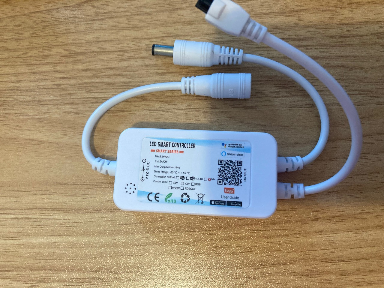 [BK7231N/CB3S] Tuya Smart Life LED Wireless Controller (single colour PWM)