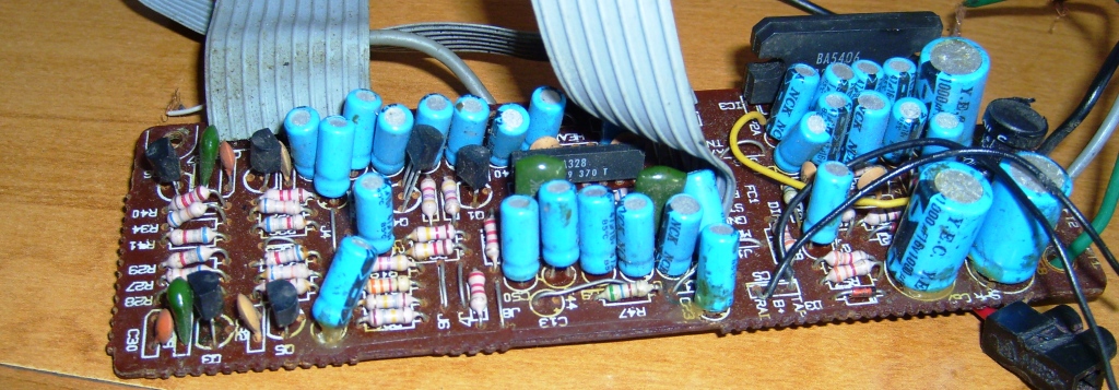 Płytka z radia BA5406 + BA328 pytanie o podłączenie