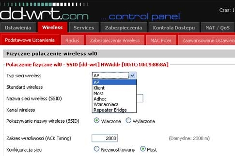 Jak ustawić tryb AP Client na routerze LINKSYS WRTU54G-TM?