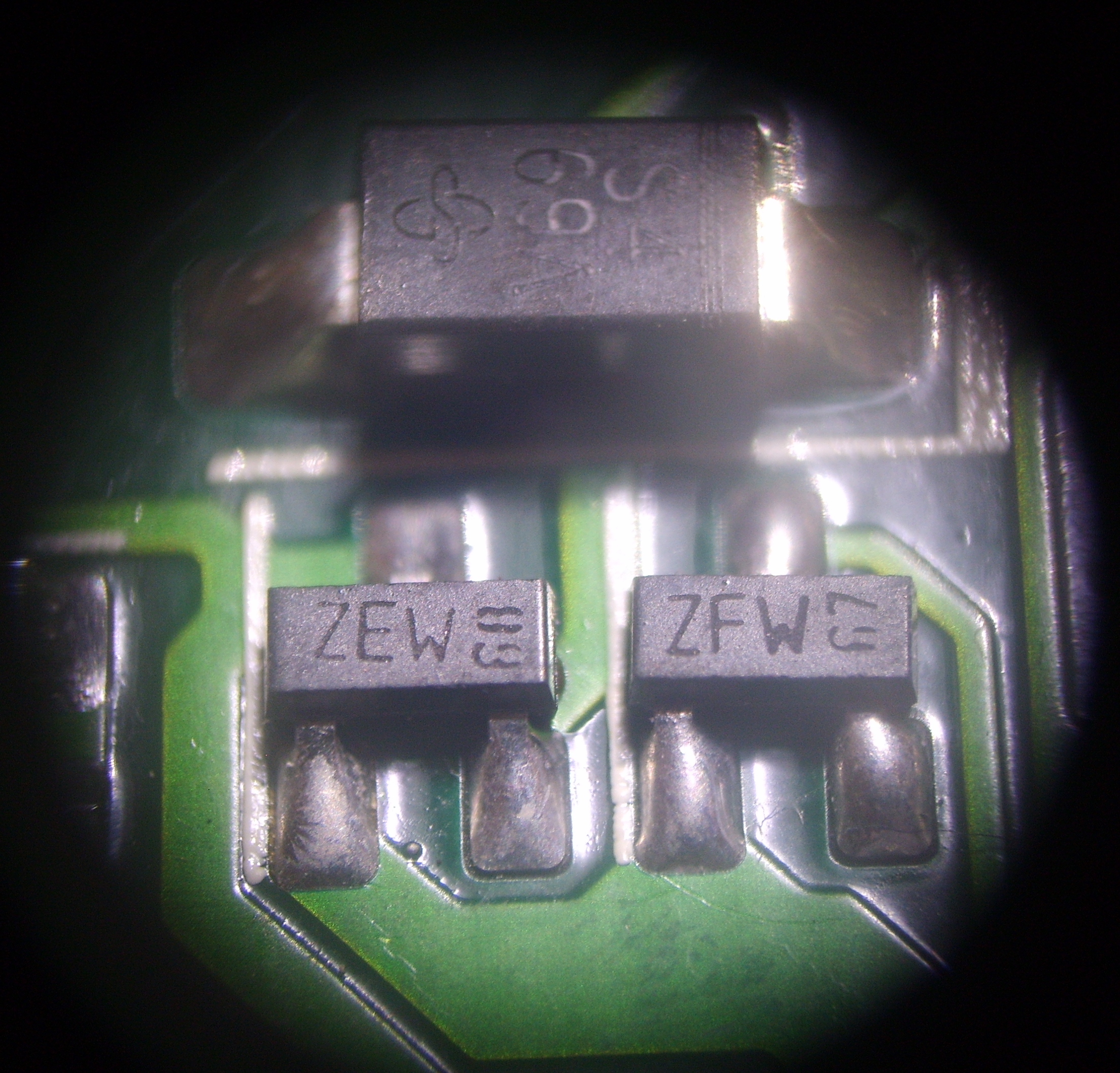 Identyfikacja tranzystorów SMD ZEW68 NPN i ZFW PNP - model lub zamiennik?