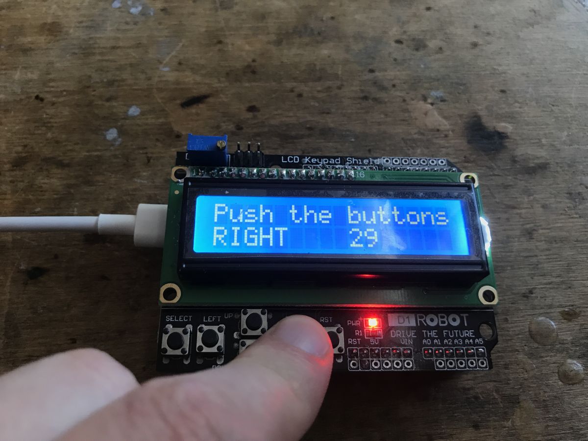 Arduino R4 WiFi i D1Robot LCD Keypad Shield - uruchomienie, menu, tutorial
