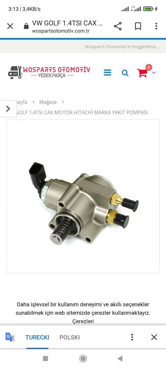 [Rozwiązano] VW Golf 5, 1.4 TSI (140 KM) - komunikat P2293, regulator ...