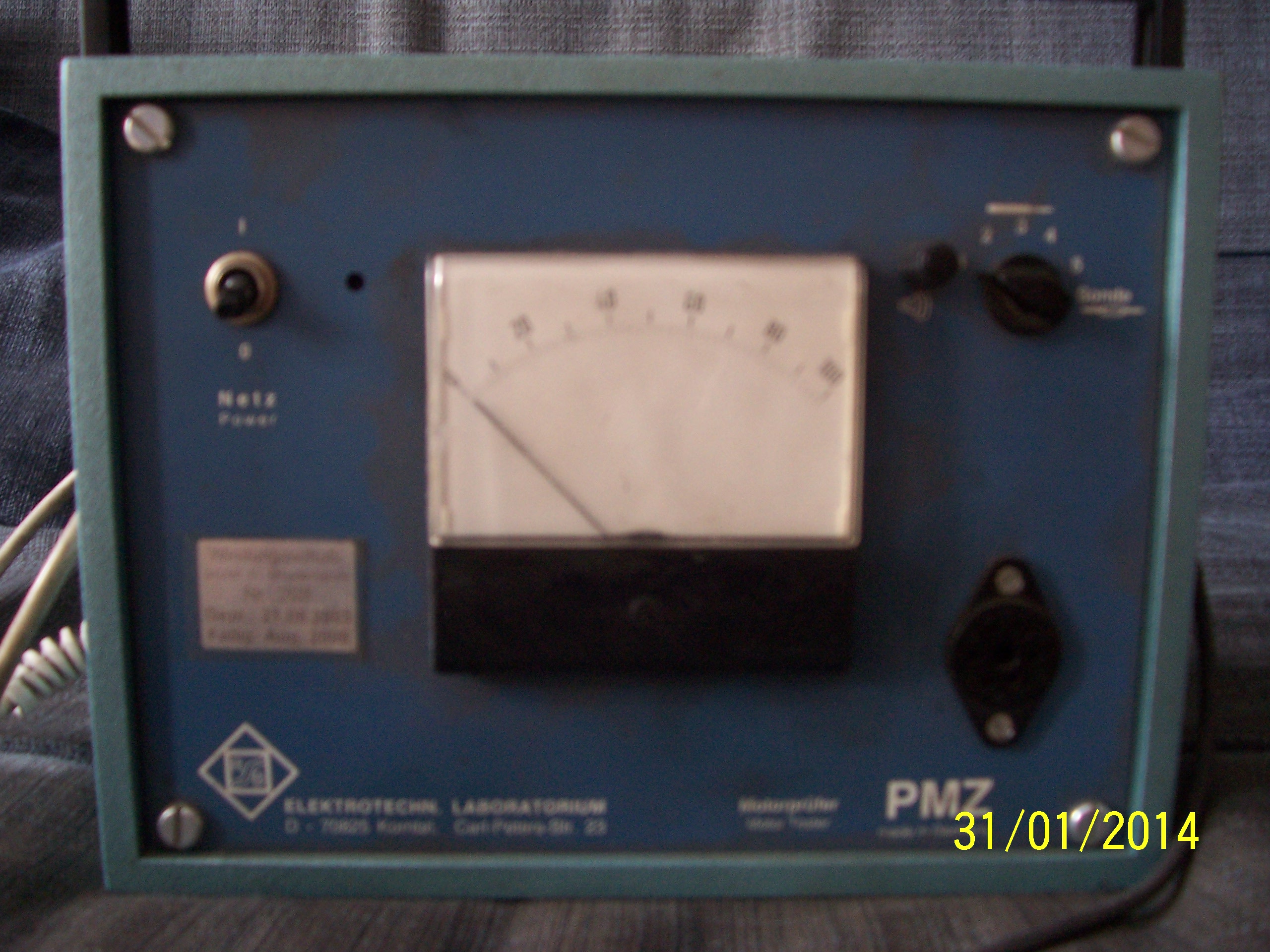 Urządzenie pomiarowe PMZ - identyfikacja i funkcje motor testera ...