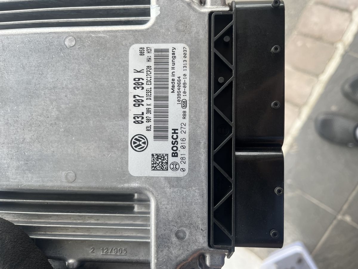 Schemat pinów modułu ECU VW Transporter T5 2.0 TDI 2009 – czujnik ...