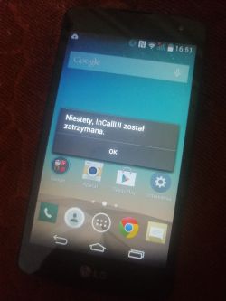 [Rozwiązano] Jak włączyć InCallUI na telefonie? Usługa zatrzymana, brak ...