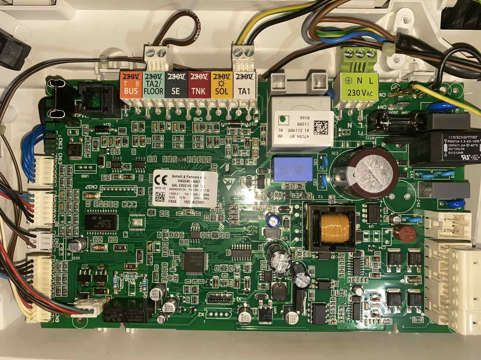 Ariston Genus One System - błędy kotła gazowego 501,504,309,5p3 - 3