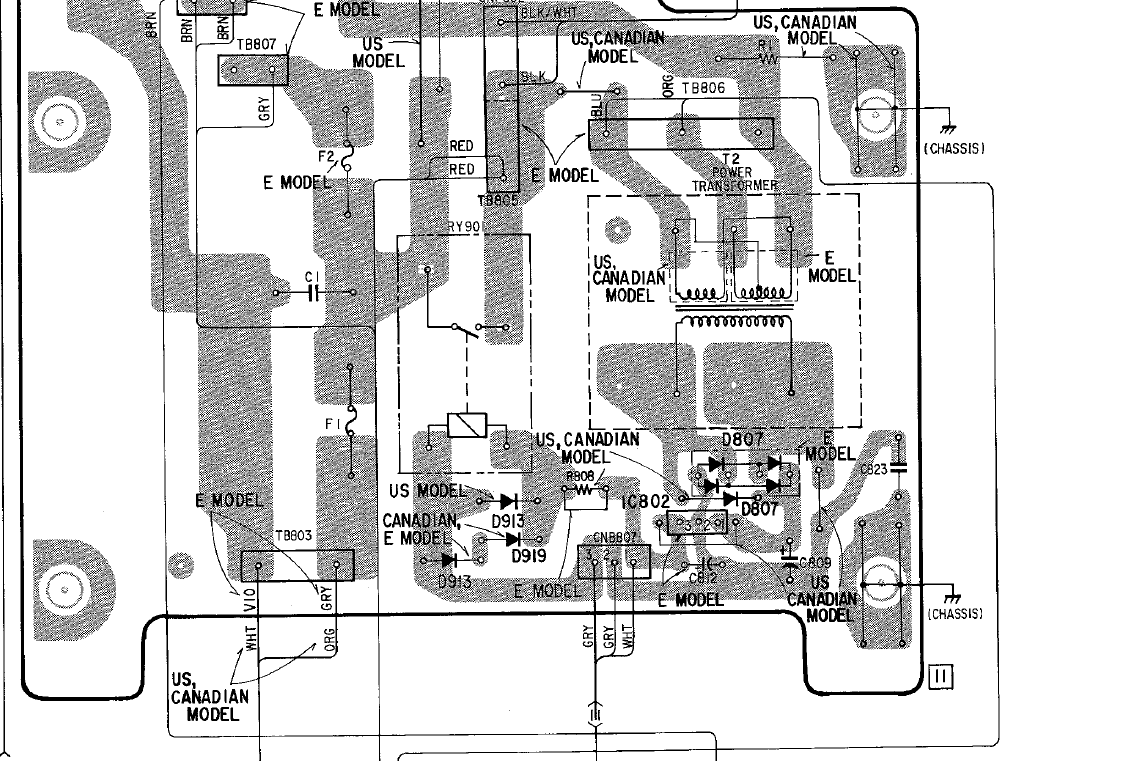 Podłączenie wzmacniacza z ameryki do naszej sieci Sony TA-AX301