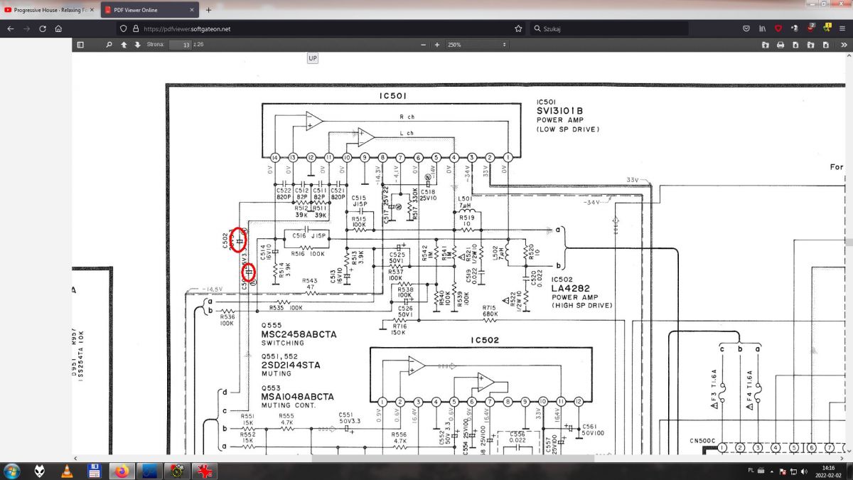 Modyfikacja wzmacniacza Technics SU-CH7 - Podłączanie zwykłych kolumn ...