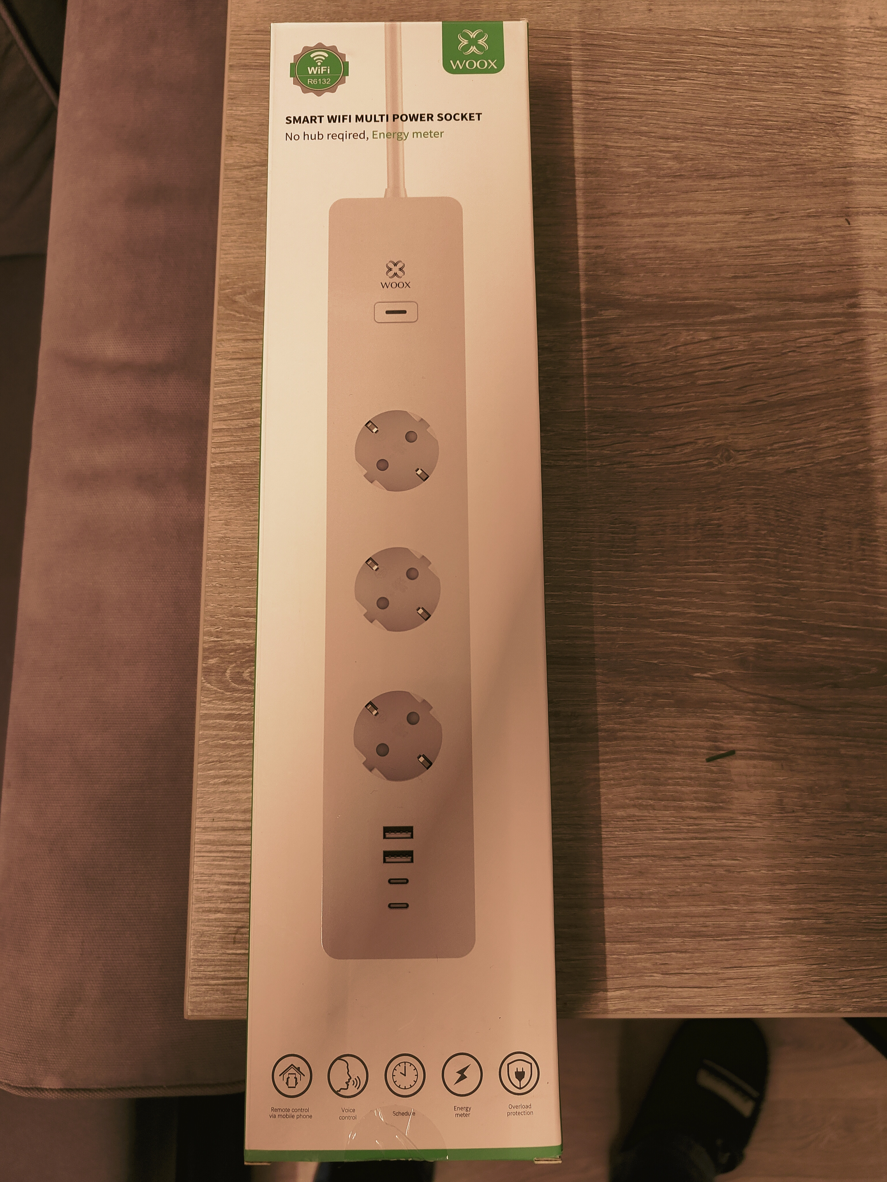 Woox R6132 Smart WiFi Multi Power Socket Configuration and Internal ...