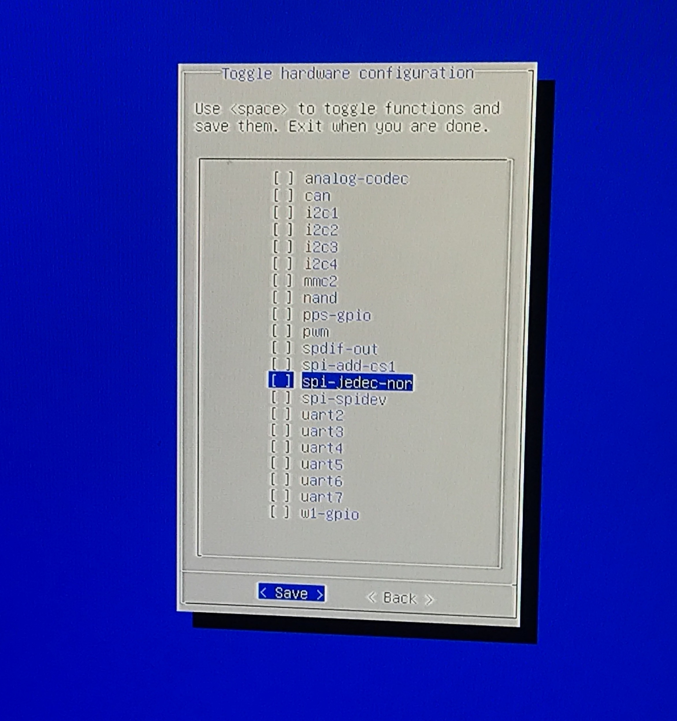 BK7231 programowanie przez SPI w trybie pamięci flash - Python i Banana Pi