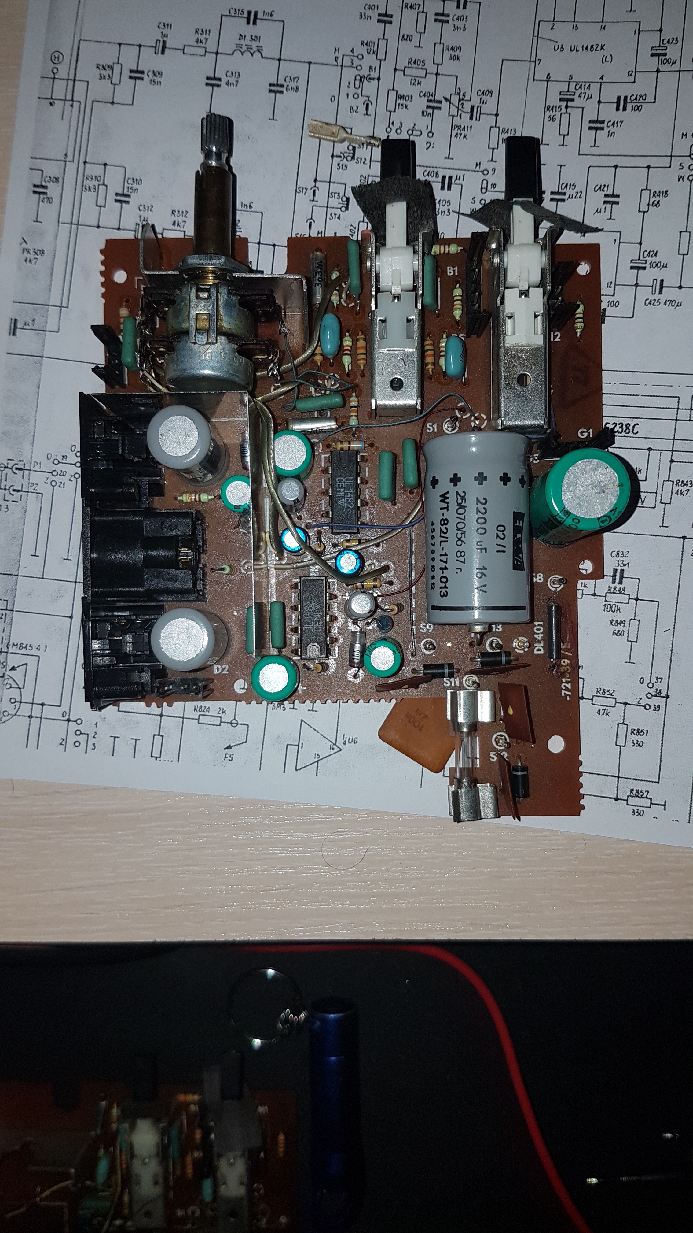 [Rozwiązano] Unitra Hania RMS 401 - Brak dźwięku z lewego kanału.