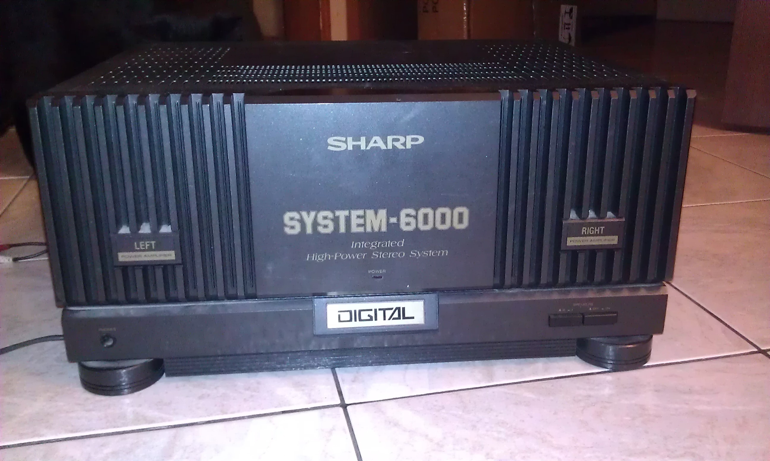 [Sprzedam] końcówka mocy Sharp System 6000 - SM-6000H(GY)