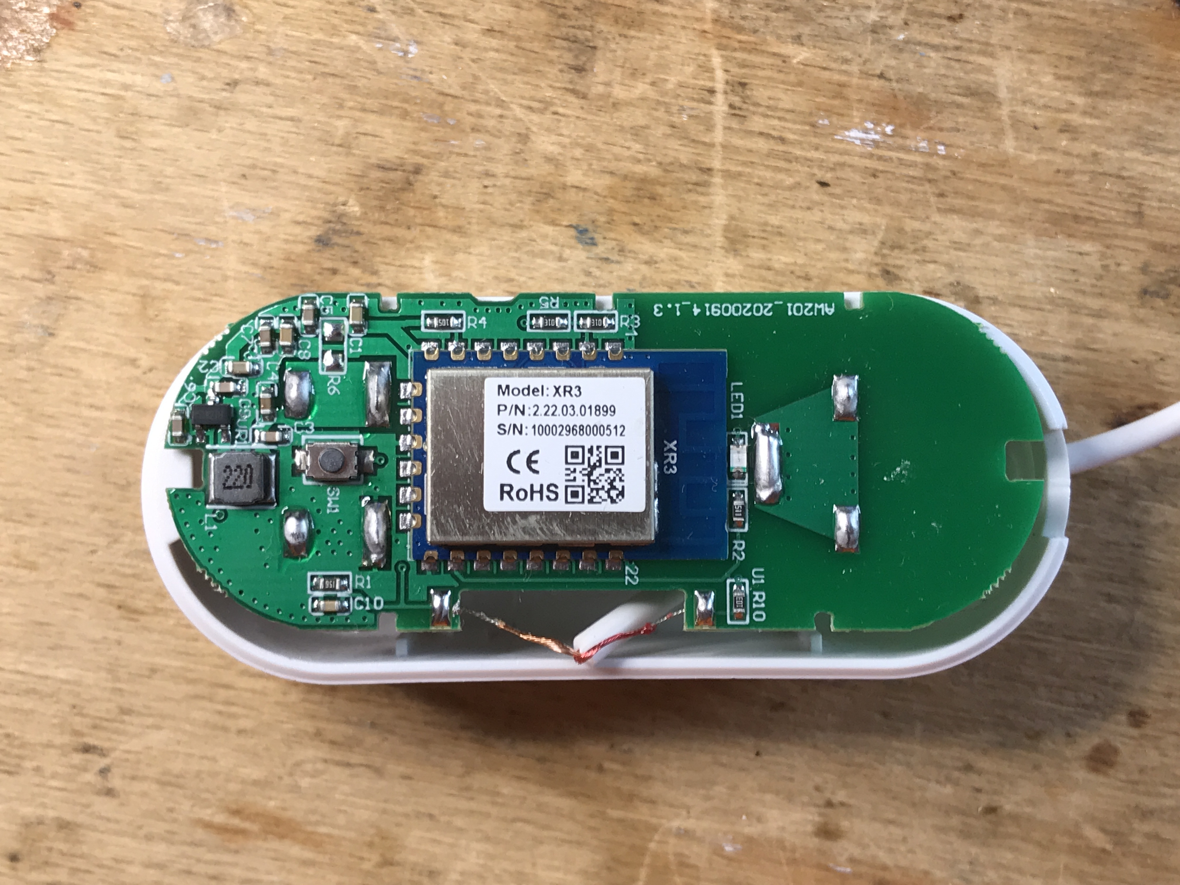 Czujnik zalania na XR809 z WiFi, otwarte firmware dla platformy XR3/XR809