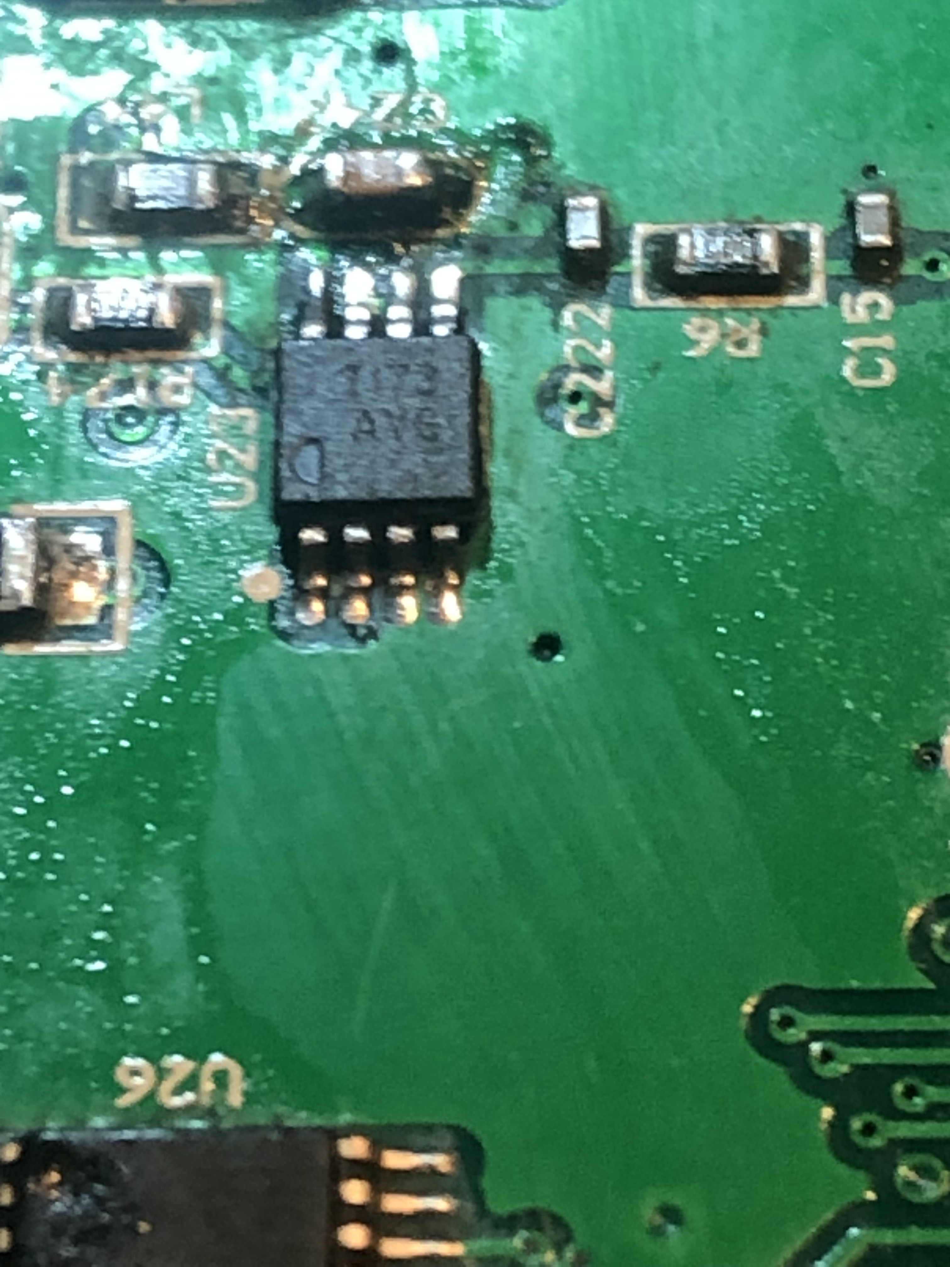 [Rozwiązano] Identyfikacja układu z obudową msop8, sot505 z oscyloskopu ...