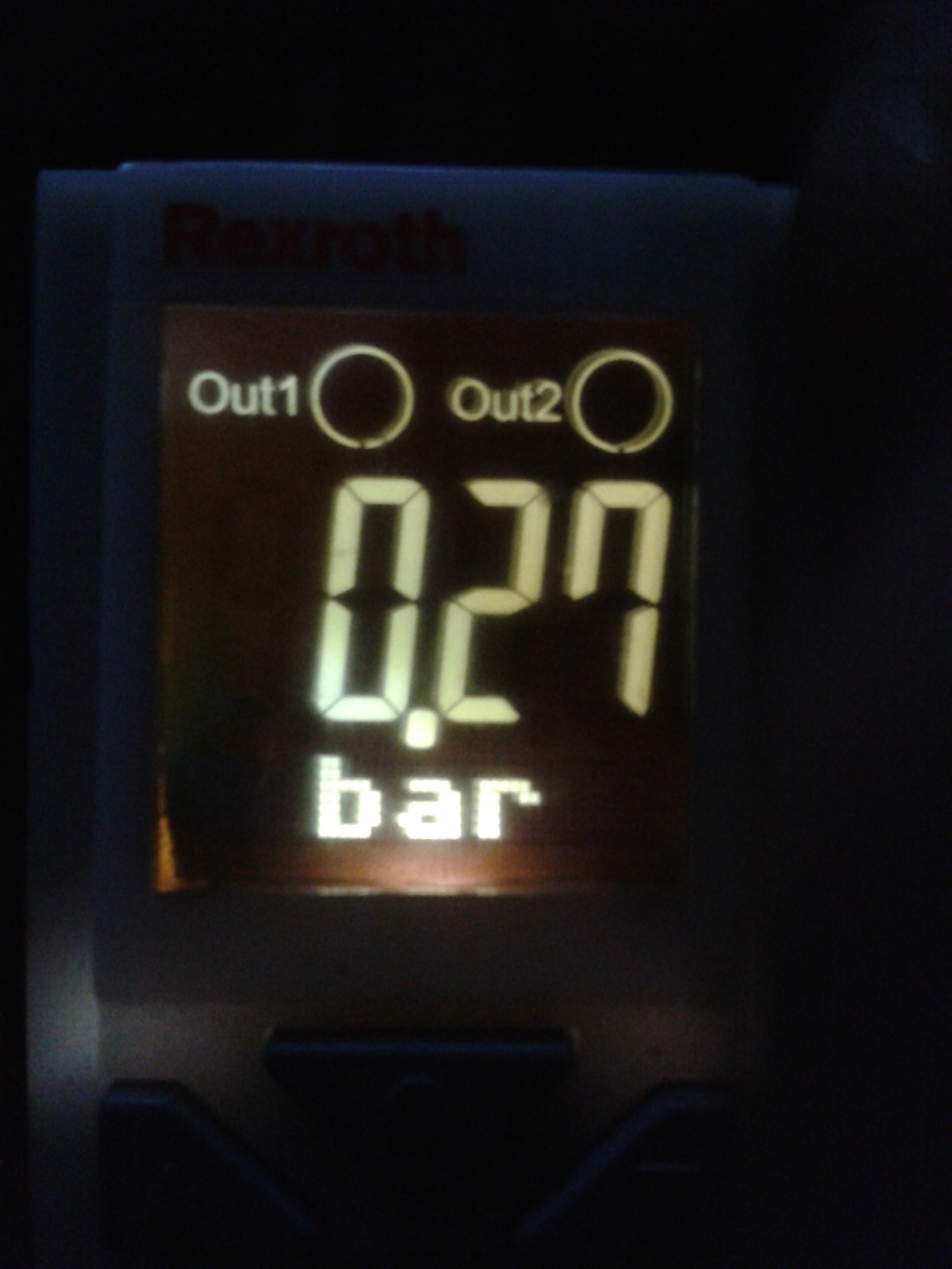 elektroniczny czujnik ciśnienia/manometr PE5 Bosch Rexroth