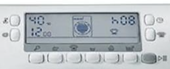 Candy GO4 1274L-16S – pralka nie reaguje na przyciski, miga P przy ...