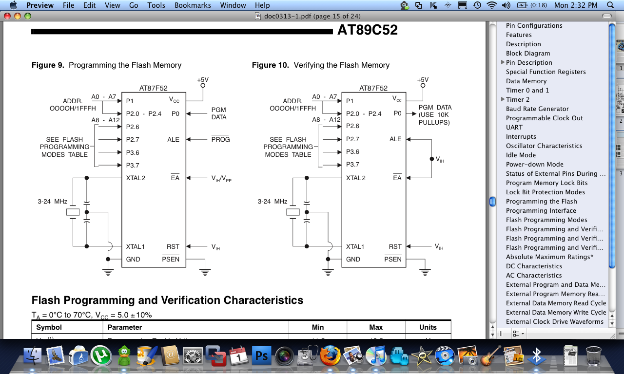 Podłączenie mikrokontrolera 89C52 do programatora - schemat i wskazówki