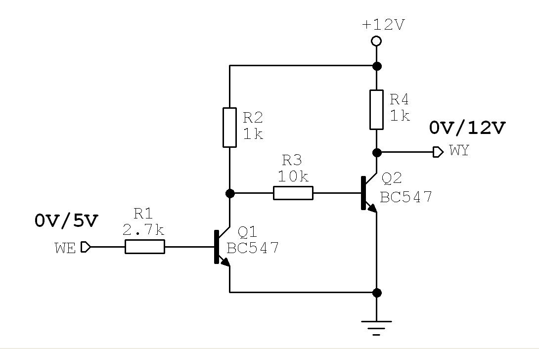 Jak podnieść sygnał logiczny z 5V do 9.5V w układzie bq2031 i IR2117?