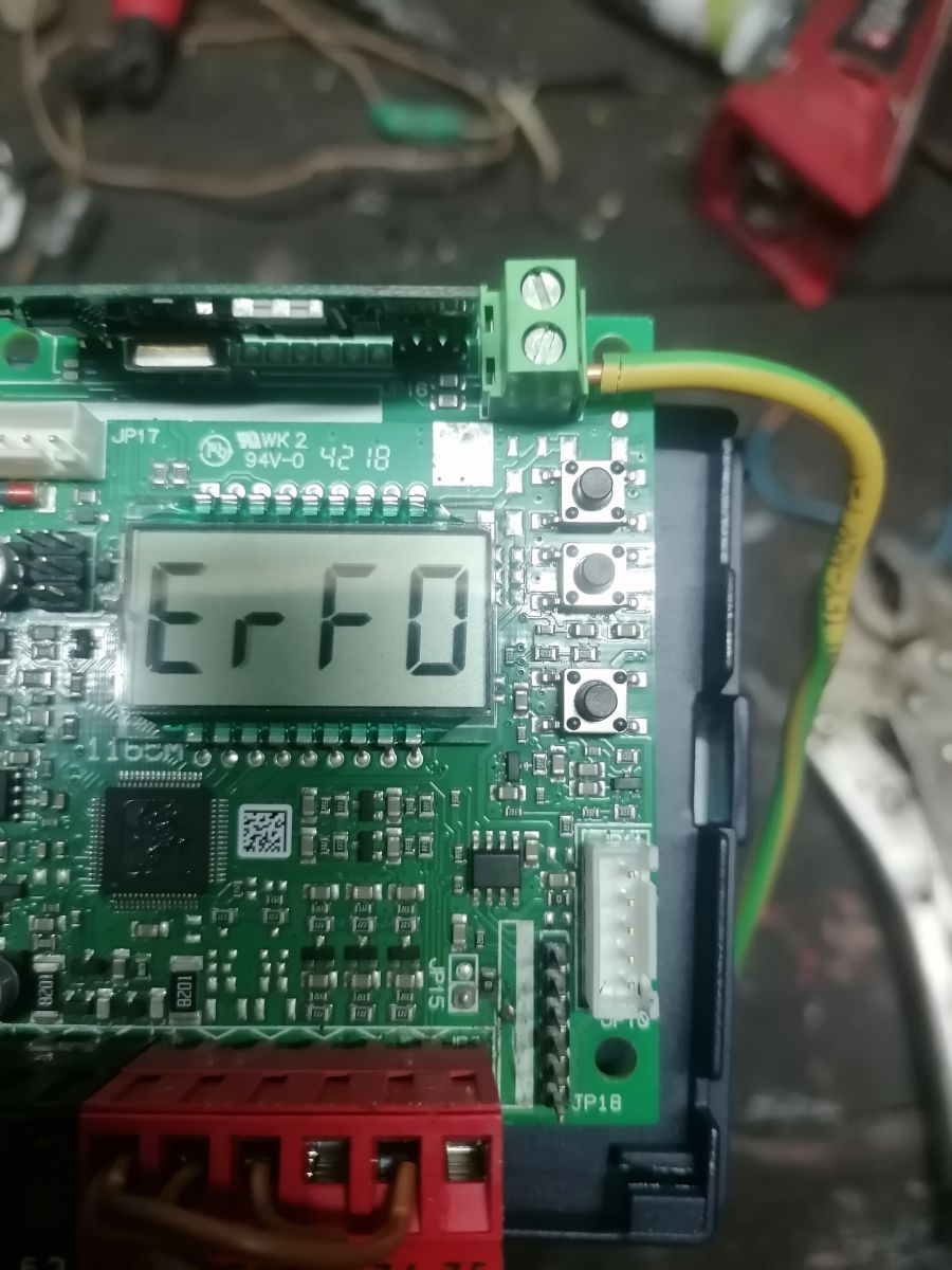 [Rozwiązano] Błąd ERF0 w BFT DEIMOS 600 ULTRA BT - błąd wyłącznika krańcowego