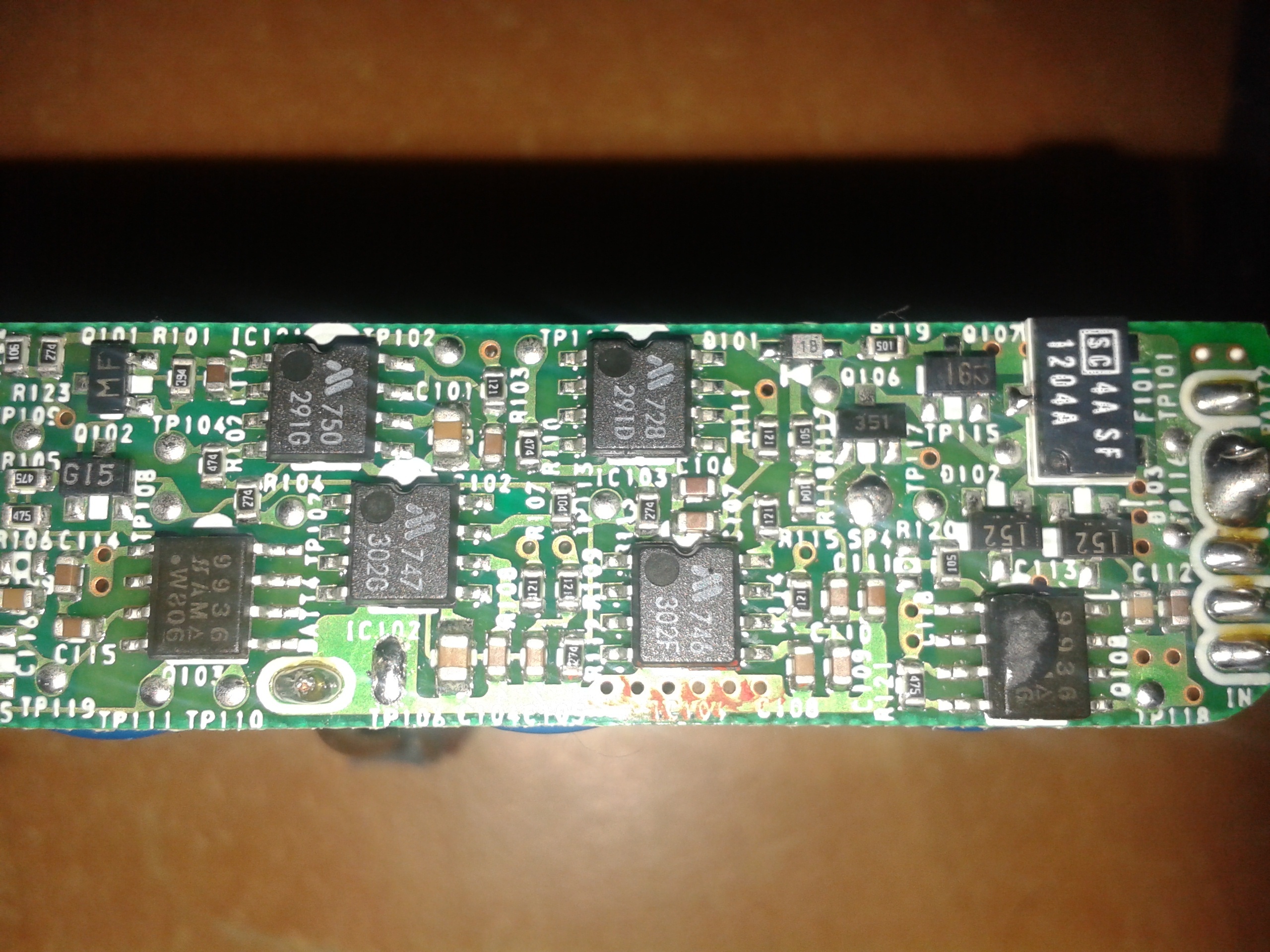 Bateria do Norand Pen*Key 6632 - identyfikacja układów