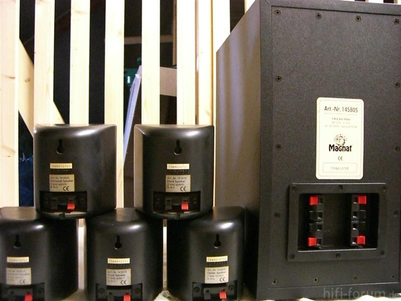 Czy amplituner i wzmacniacz wystarczą do podłączenia Magnat 145805 i ...