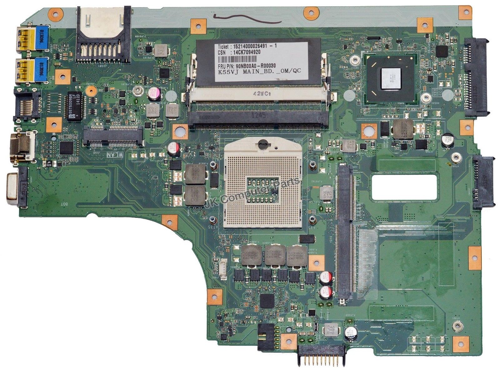 Notebook Asus R500V - po włączeniu migają diody od wifi i hdd