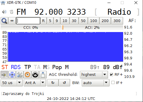AM / FM tuner TEF6686 controlled from the computer - 2