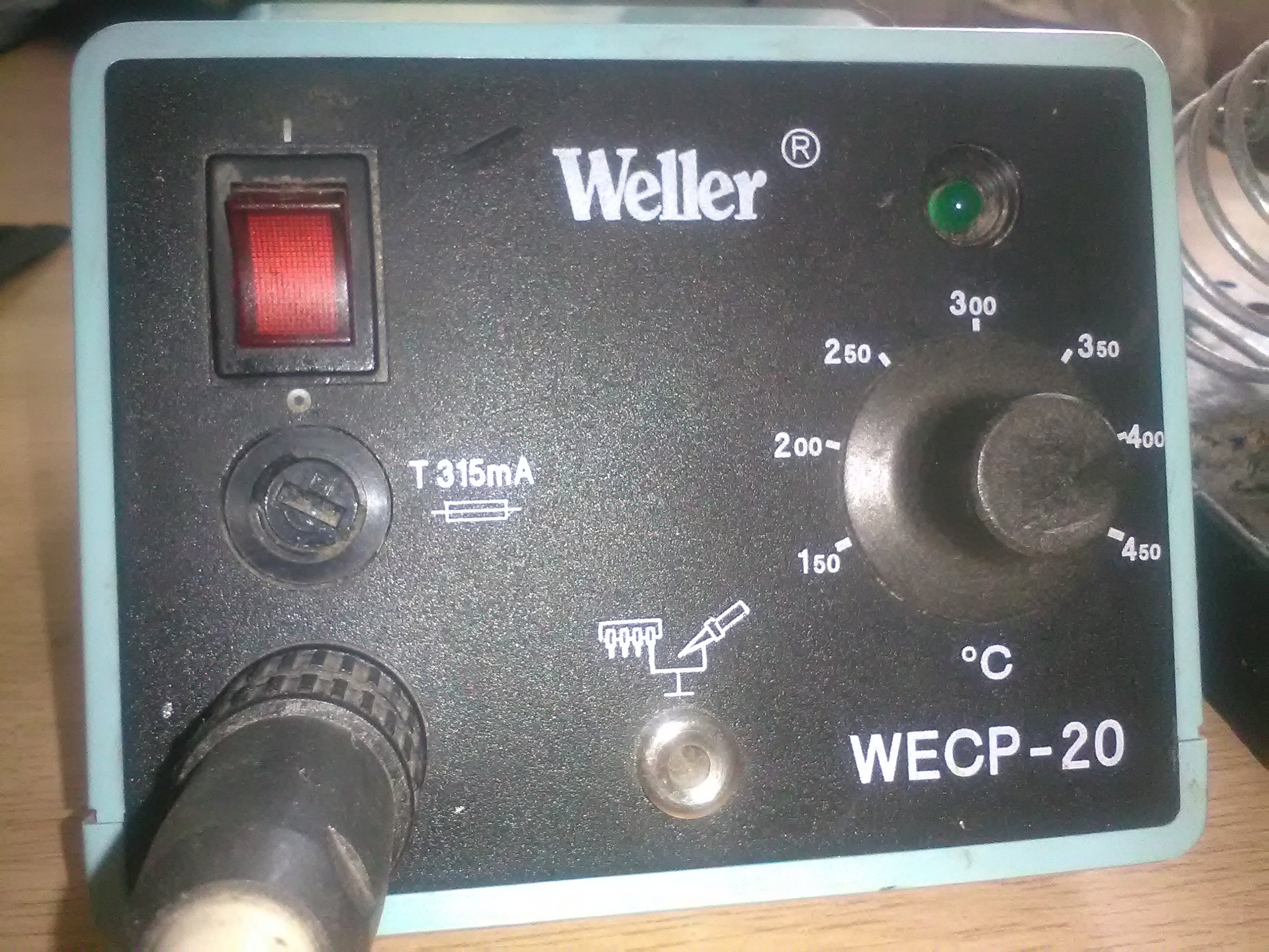 [Sprzedam] Stacja lutownicza Weller WECP-20 - elektroda.pl