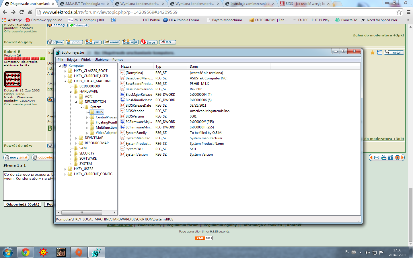 Komputer z Intel Core i5 3340 3,1GHz nie uruchamia się za pierwszym razem