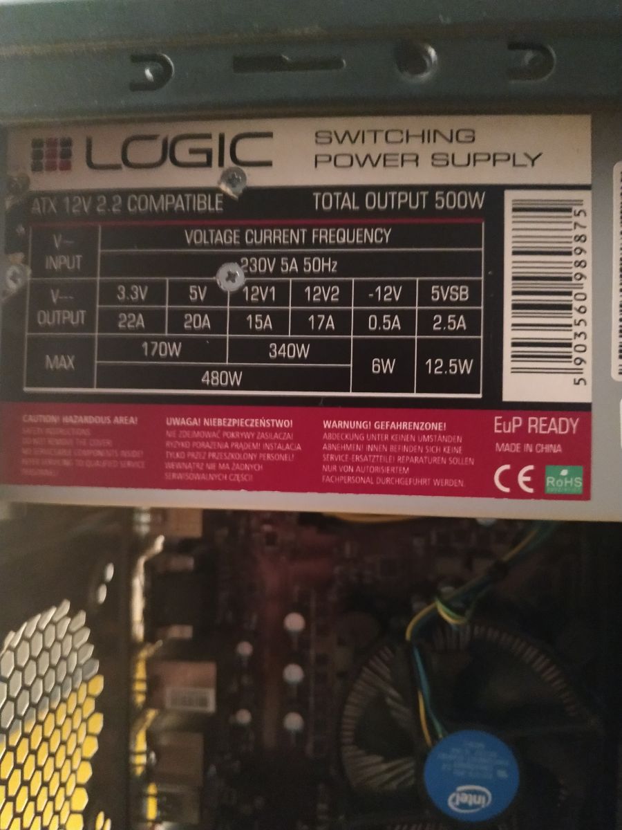 Komputer nie startuje, EZ Debug LED CPU na płycie MSI B250 PRO-VDH