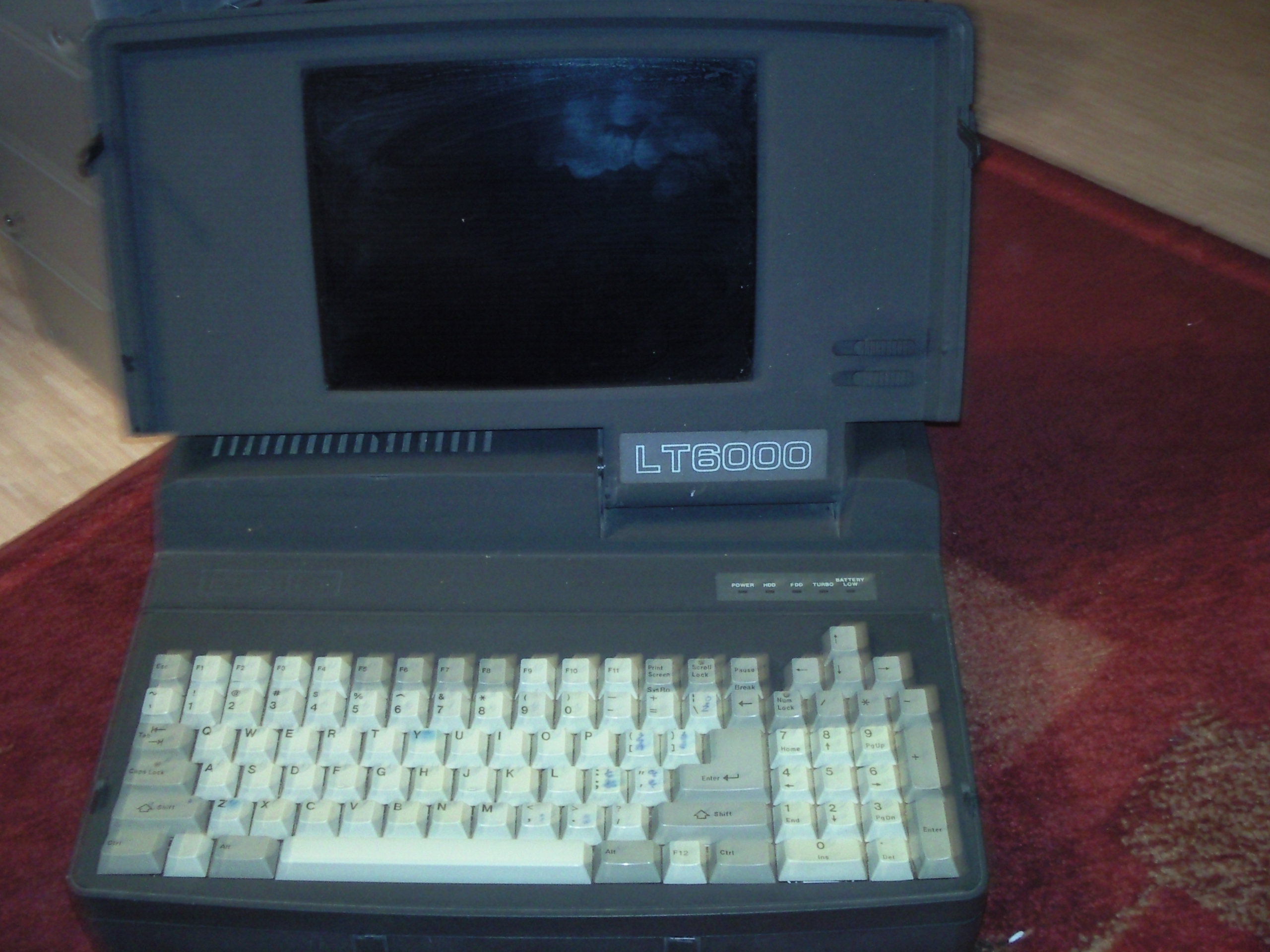 Etoile LT6000 - schemat zasilacza i informacje o Intel 386