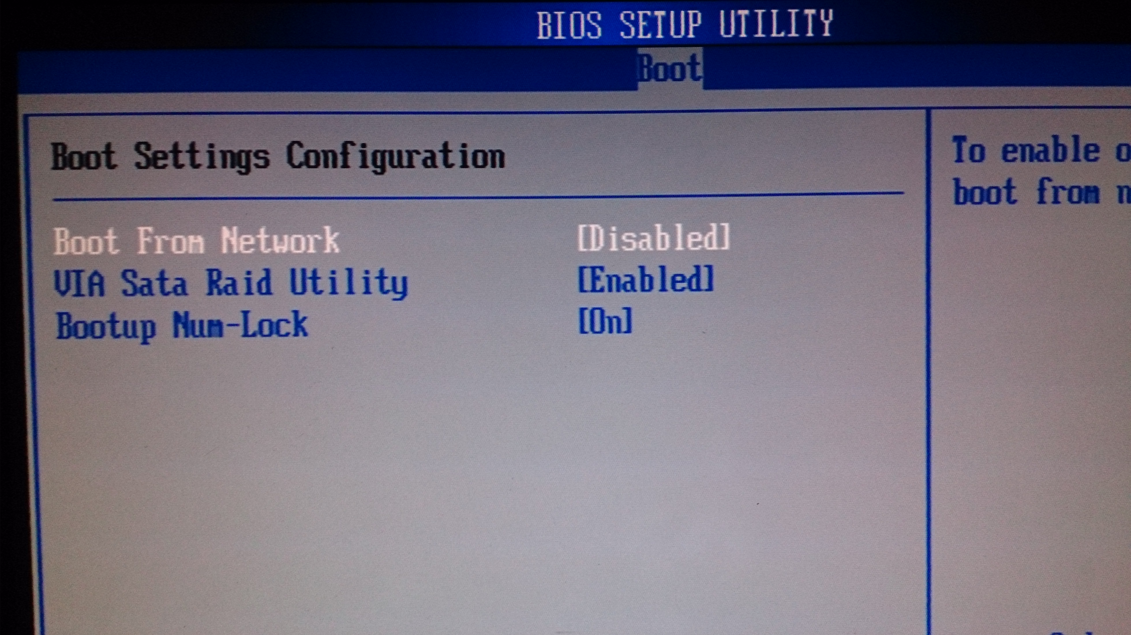 Bios/dysk, Reboot and select proper boot device or insert boot media in ...