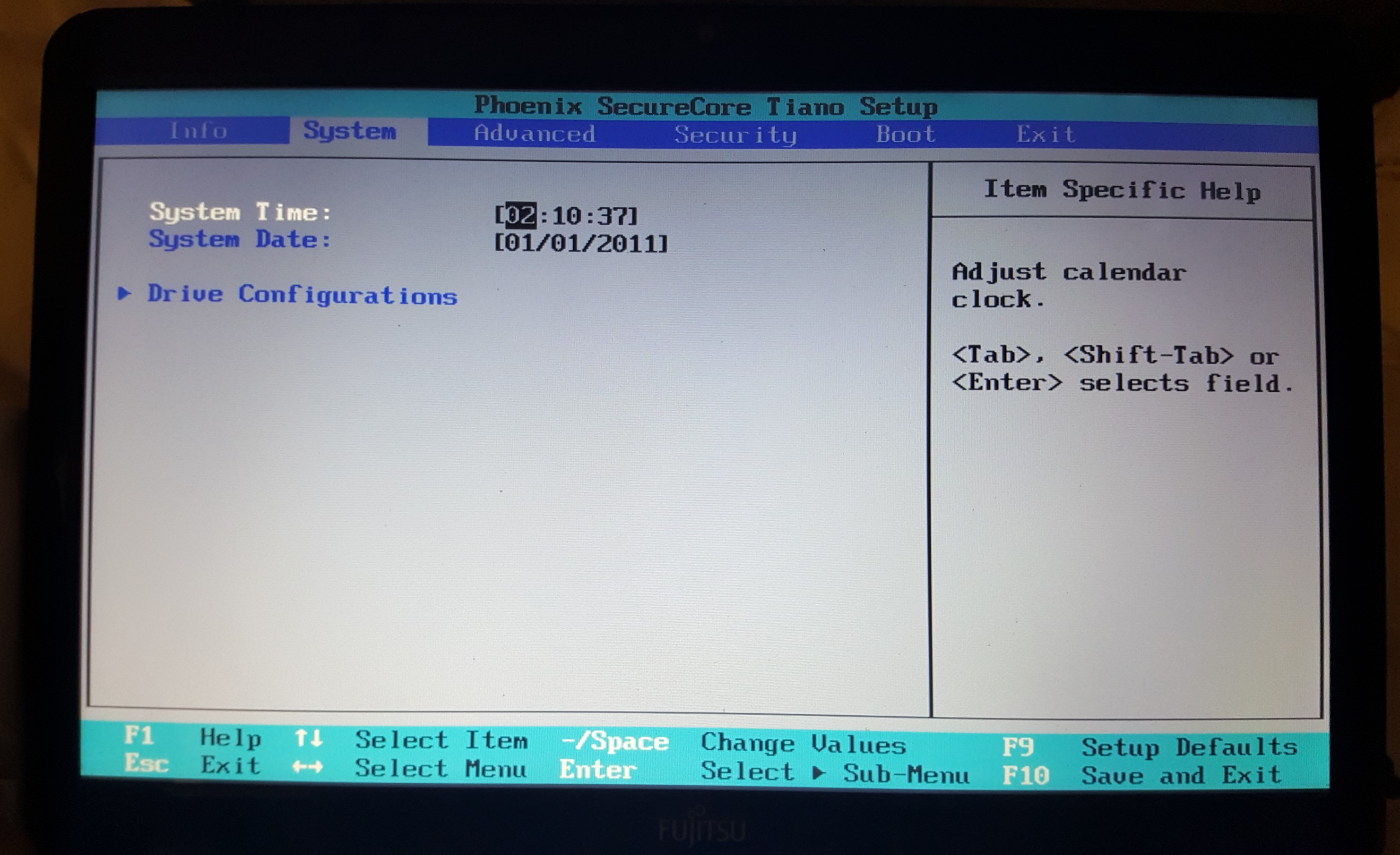 Fujitsu Lifebook AH531 - Boot menu jest puste, w BIOS boot priority ...