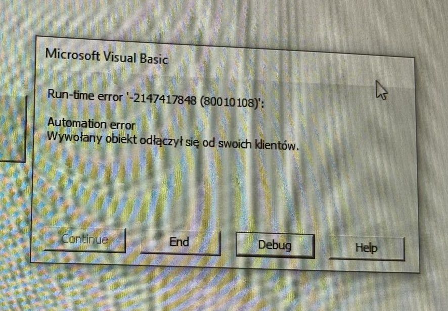 Błąd w generowaniu PDF przez VBA w Excelu na jednym komputerze ...