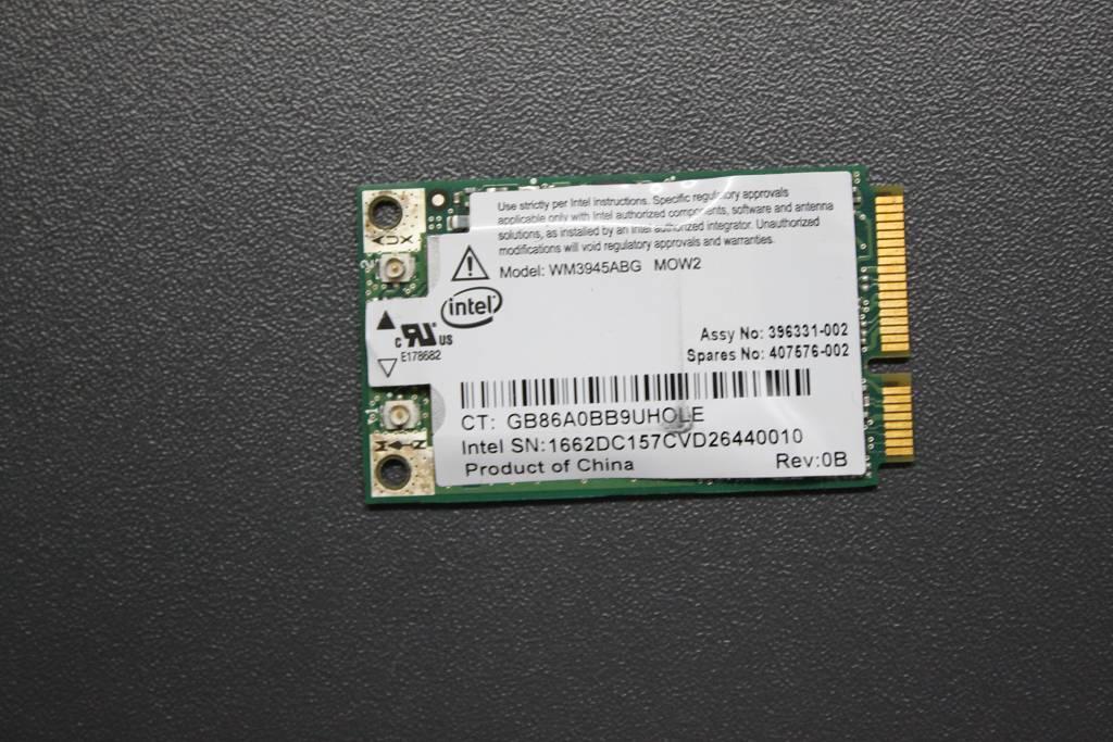 Compaq nc6320 - Karta Wi-Fi Intel 3945 ABG widoczna, ale brak łączności ...