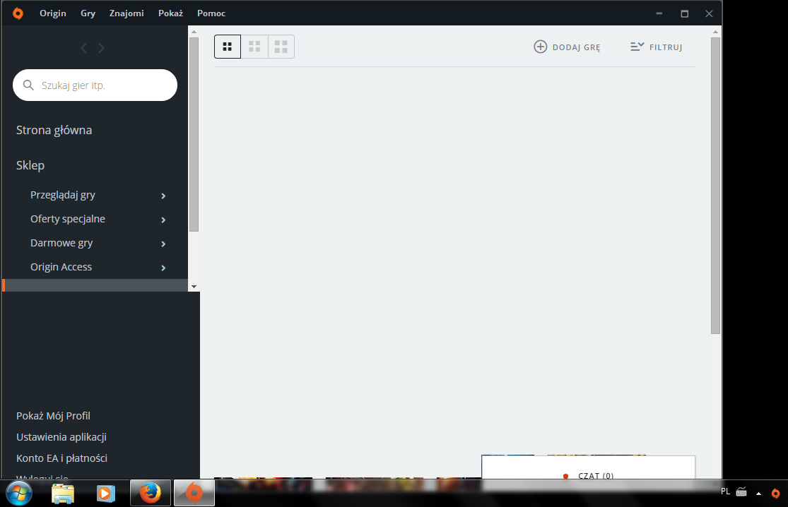 Origin - problem z wyświetlaniem po aktualizacji do wersji 10 i ...