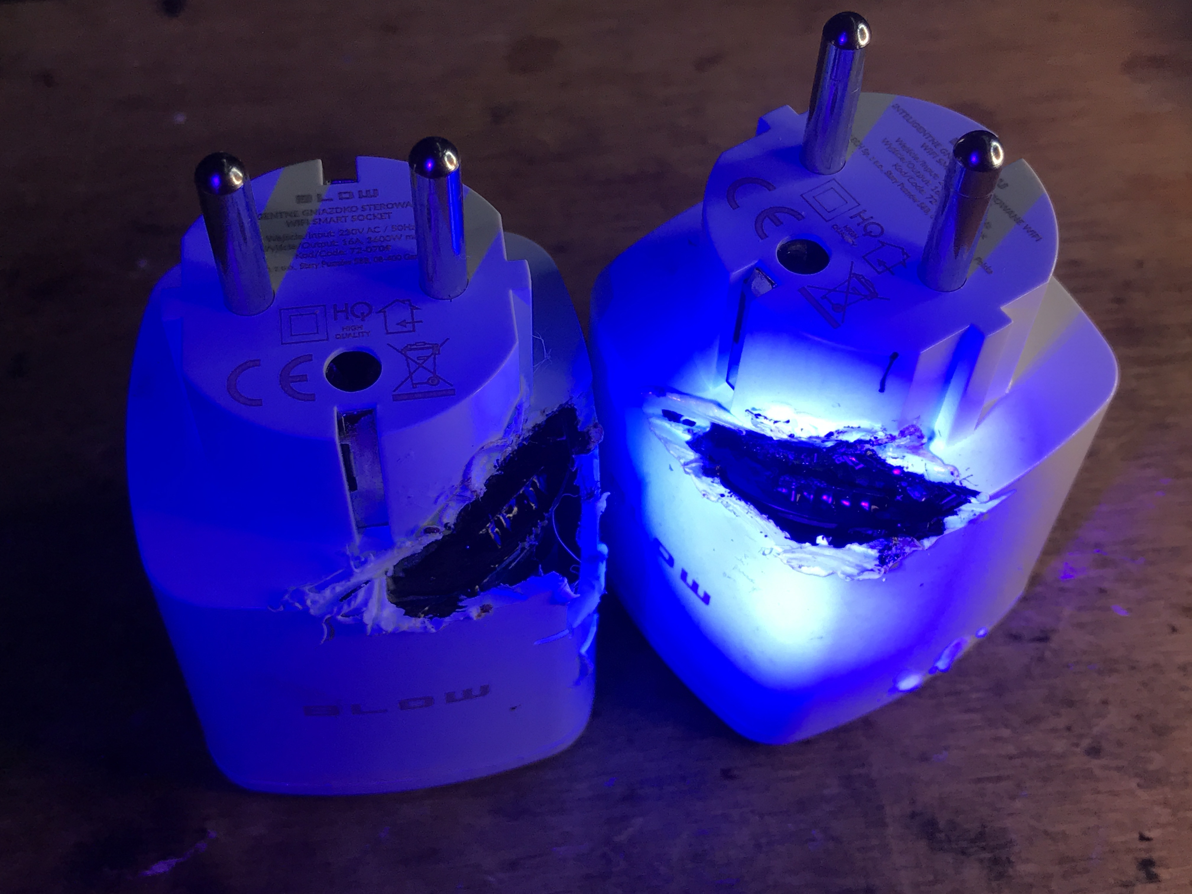 Unusual firmware change for the non-detachable Blow 72-070 socket for ...