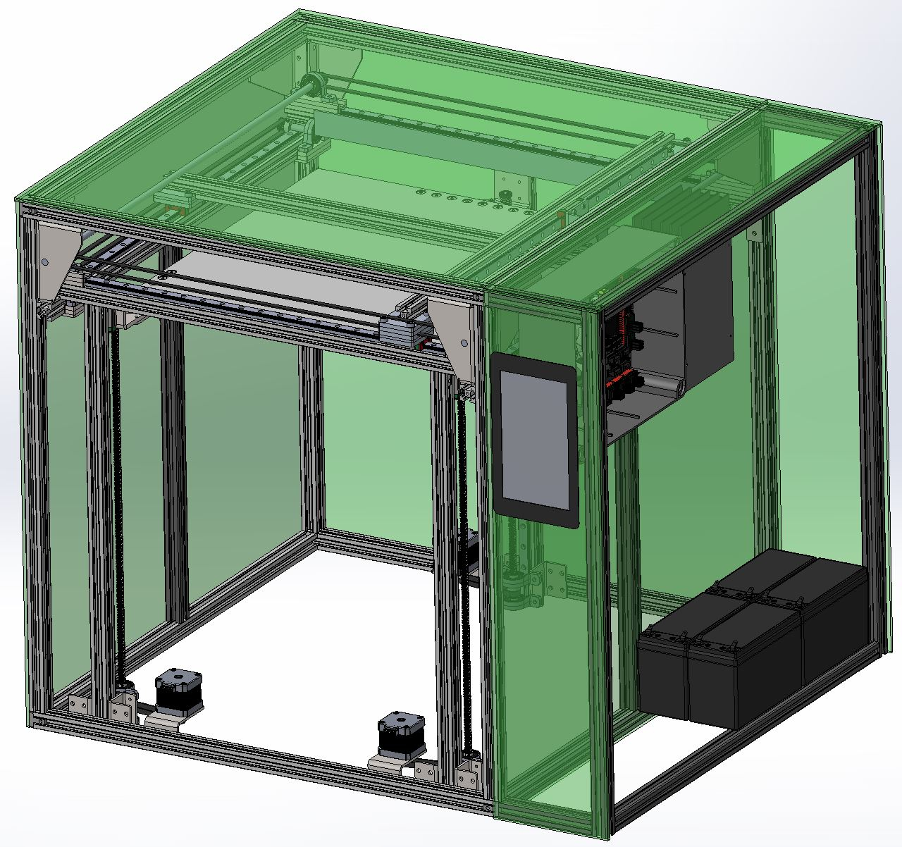 GreenMaker V1.0 - Advanced 3D printer - elektroda.com