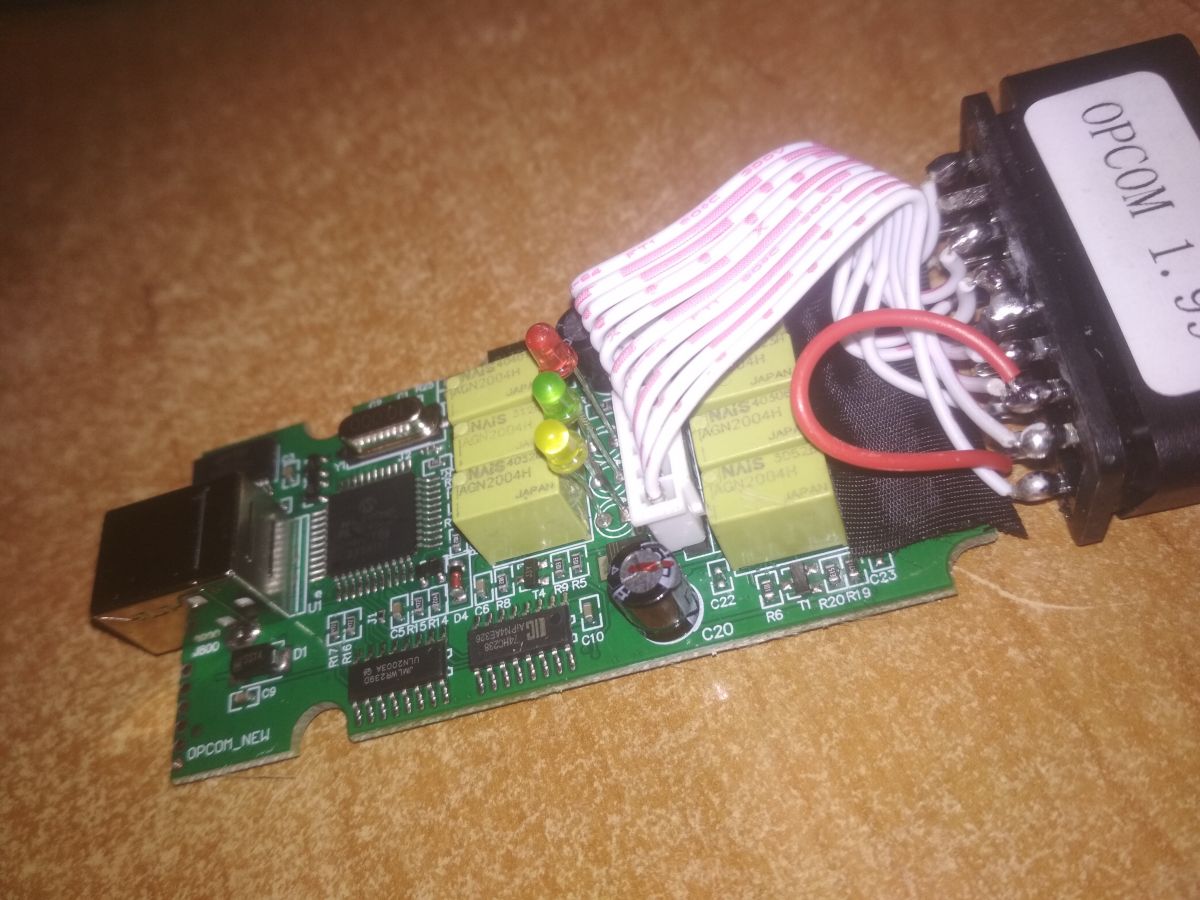 Op-com china clone - niełączenie z autem po aktualizacji v1.59 przez ...