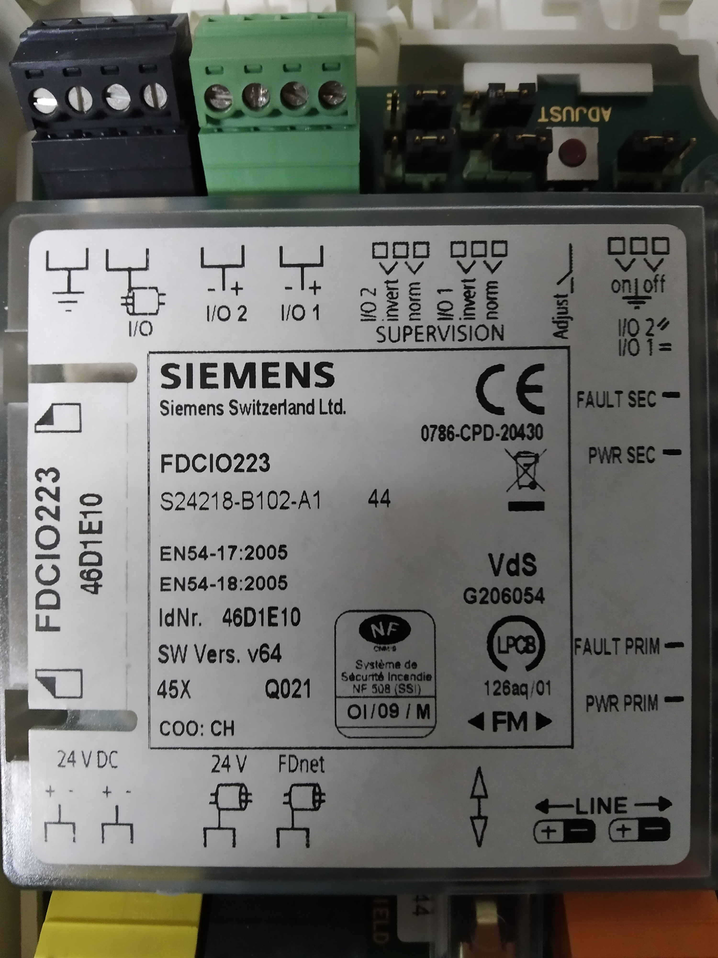 [Sprzedam] Simens FDCIO223 Moduł 2 wej/wyj linia kolektywna lub ...