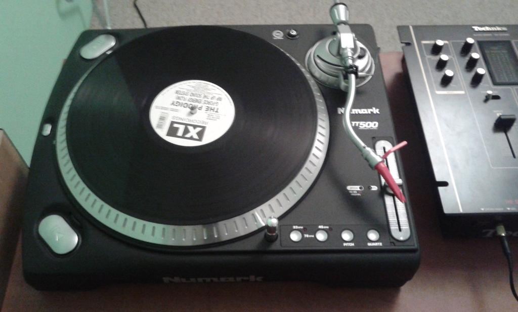 [Sprzedam] Mixer Technics Gramofon Numark TT500 zestaw dla DJ
