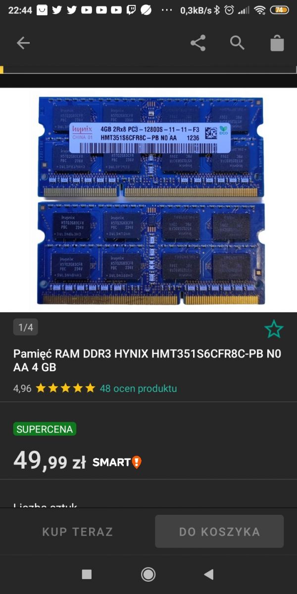 Problem z dołożeniem ram Dell - Problem z dodaniem ramu do Dell ...