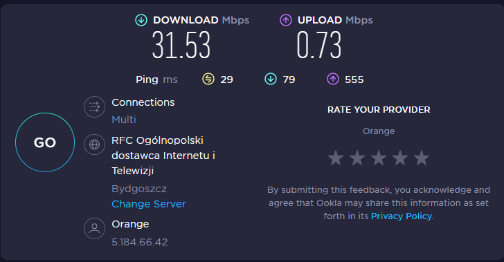 Dobór sprzętu dla internetu domowego LTE: Orange, pakiet 500GB ...