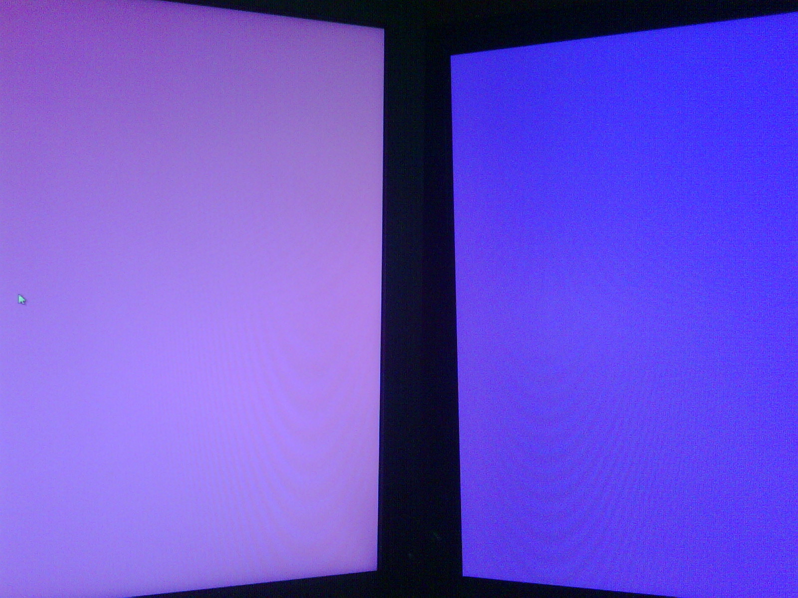 LG Flatron E2360 LED - brak jakiegoś koloru, biały wpadający w niebieski