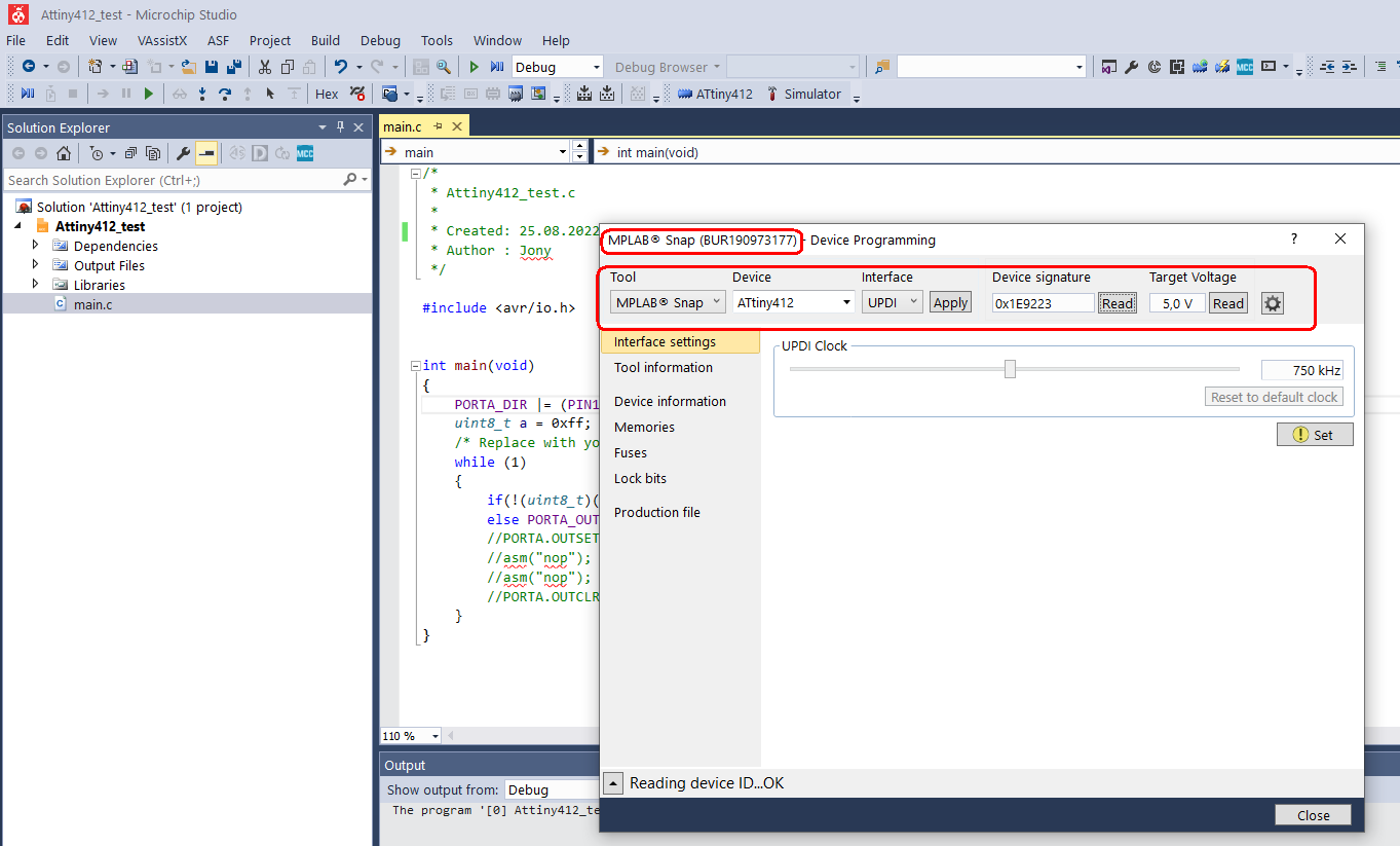 Co zrobić, aby MPLAB Snap i Microchip Studio zaczęły współpracować?