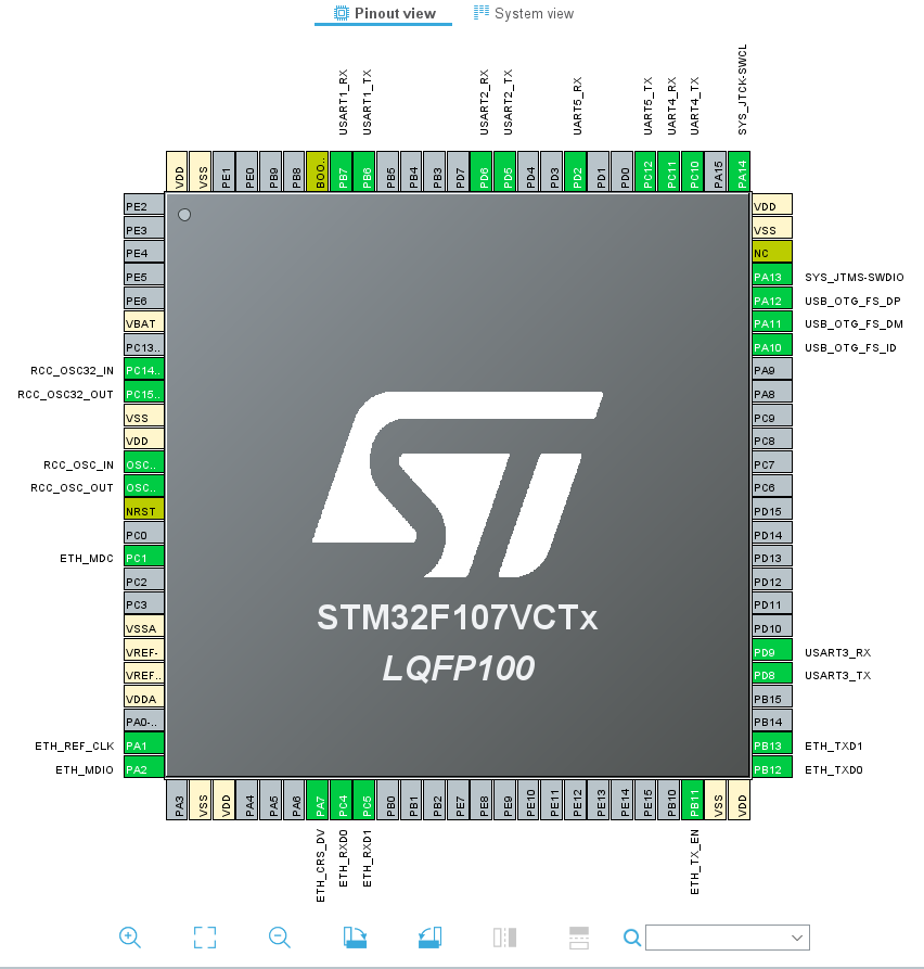 [Rozwiązano] STM32f107vct6+ENC28J60: Szukam projektu z kompatybilnymi PINami dla komunikacji UDP